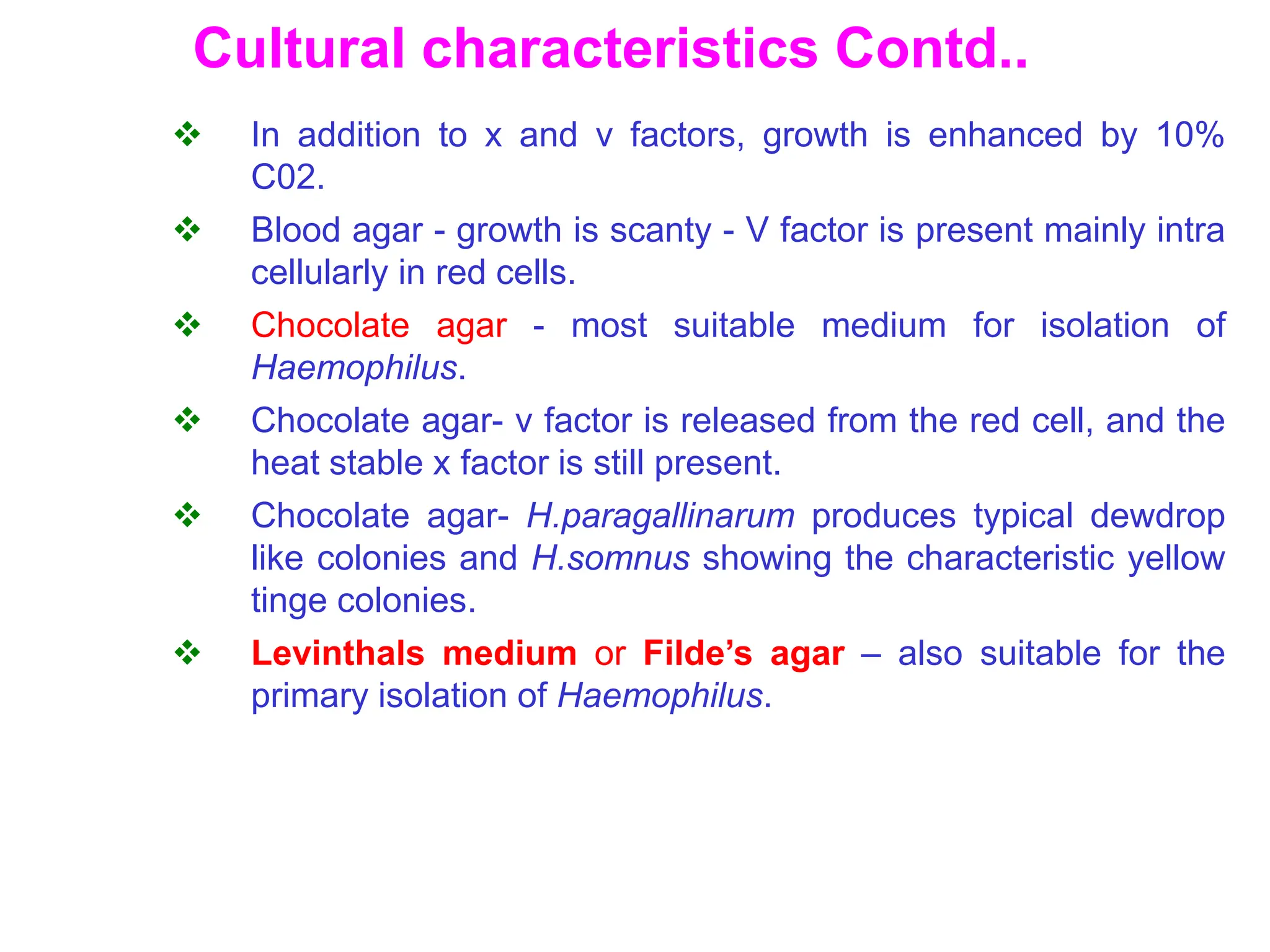 Haemophilus.ppt BACTERIOLOGY Haemophilus | PPT
