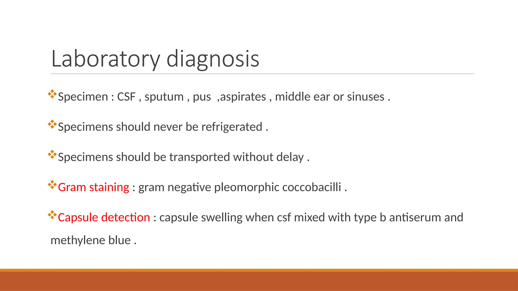 Haemophilus species MLT notes .ppptx | PPTX