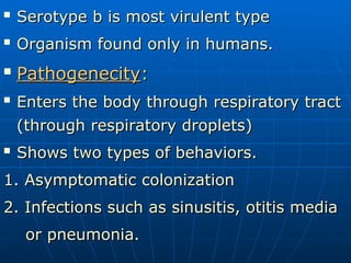 Haemophilus influenzae.ppt................ | PPT