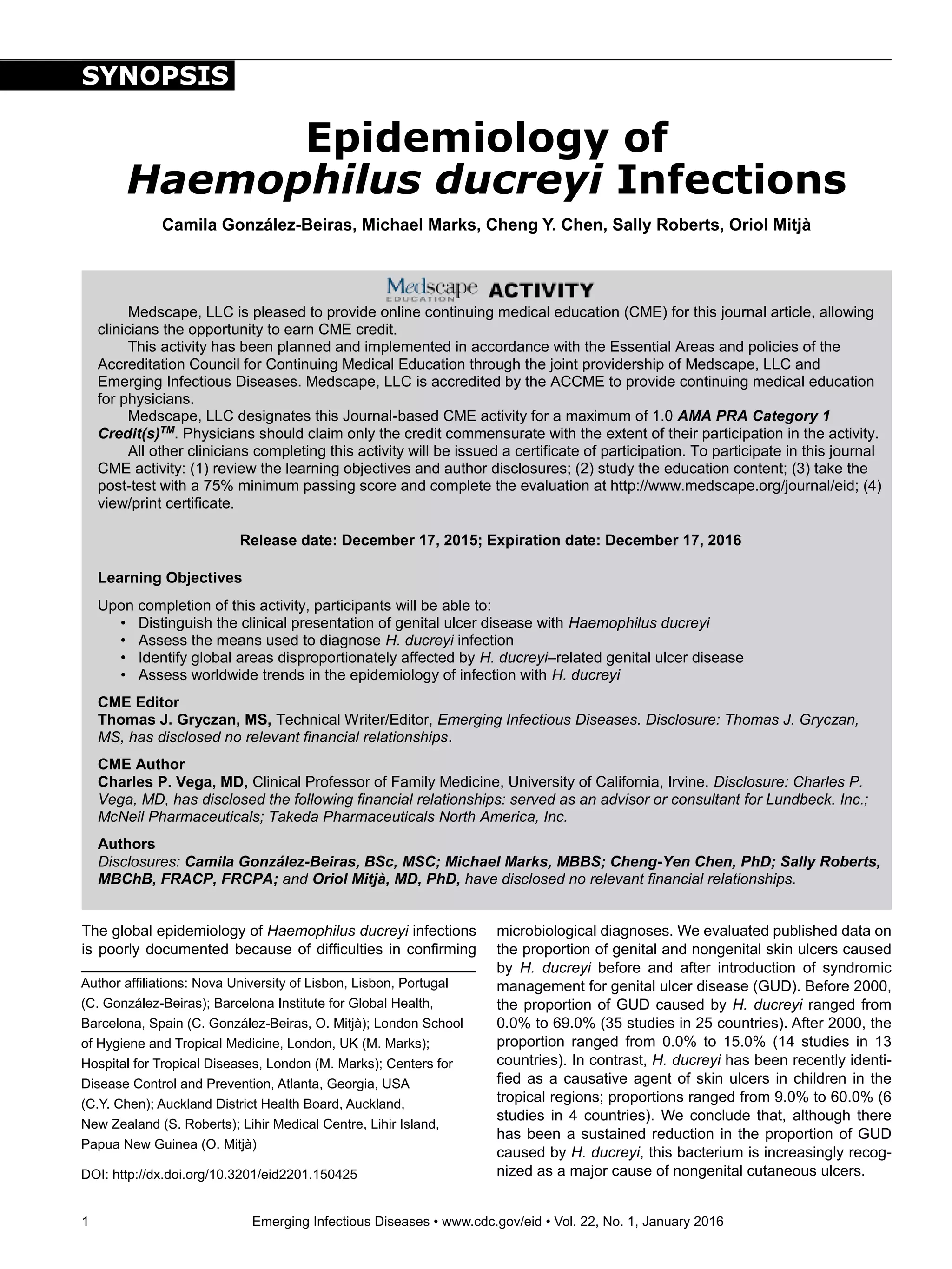 Haemophylus Ducreyi Review Pdf