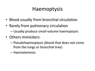 haemoptysis.pptx