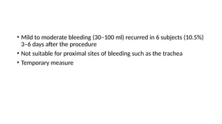 HAEMOPTYSIs management , definition, clinical features | PPTX