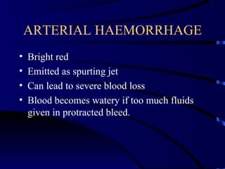 Haemorrhage by Dr.Syed Alam Zeb | PPT