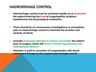 Haemorrhage | PPTX