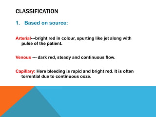 Haemorrhage | PPTX