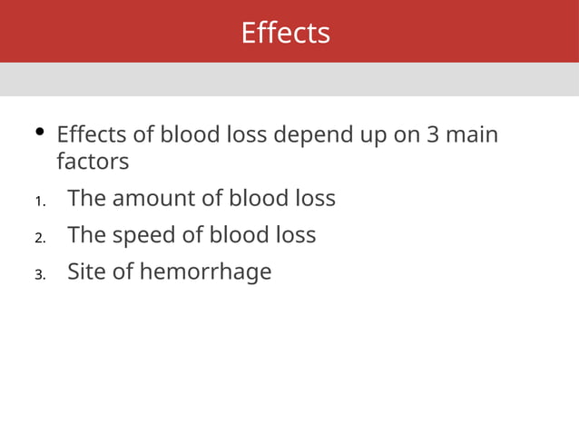 Haemorrhage Pptx Hemorrhage Powerpoint Ppt