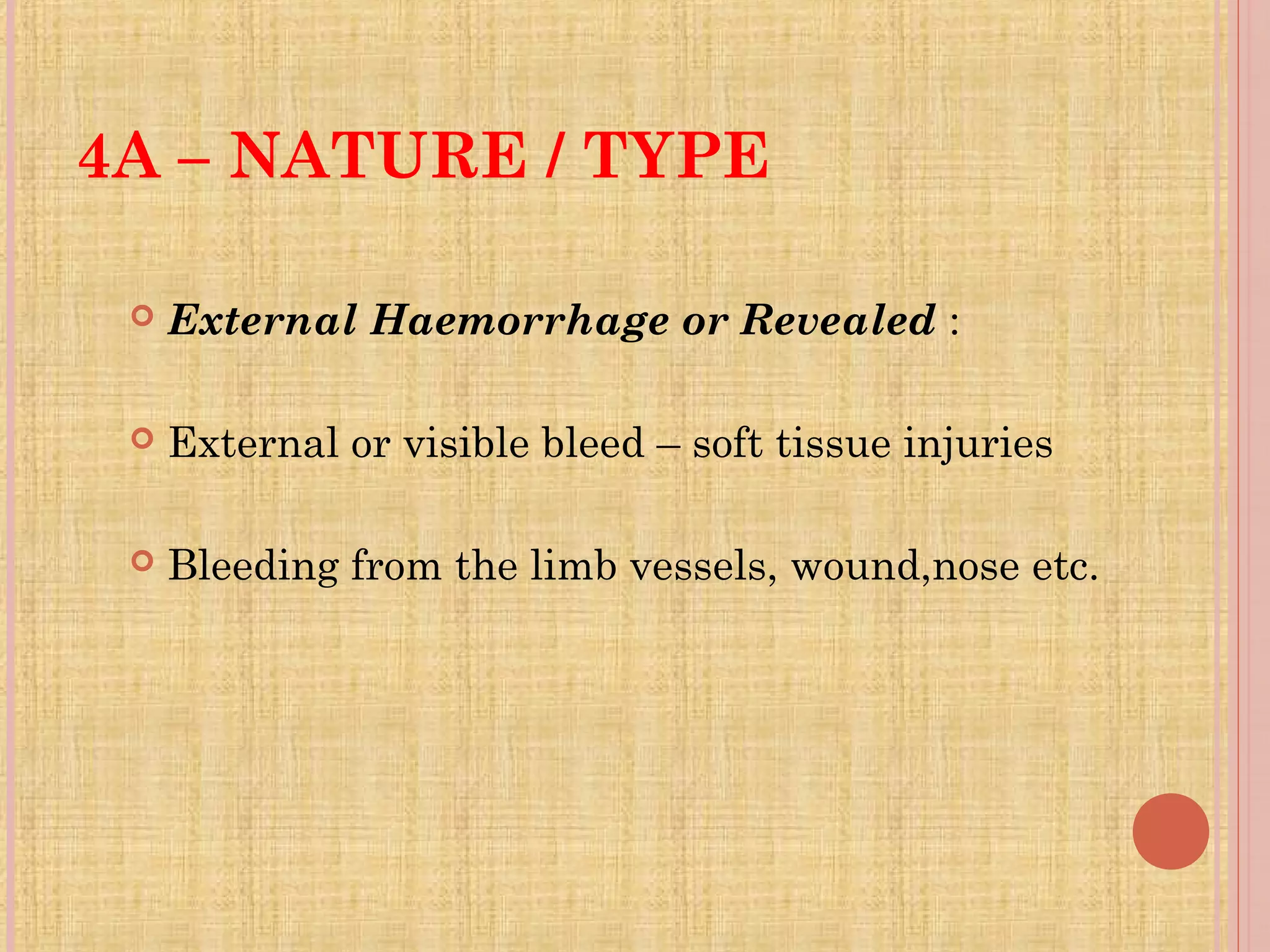 Haemorrhage Ppt