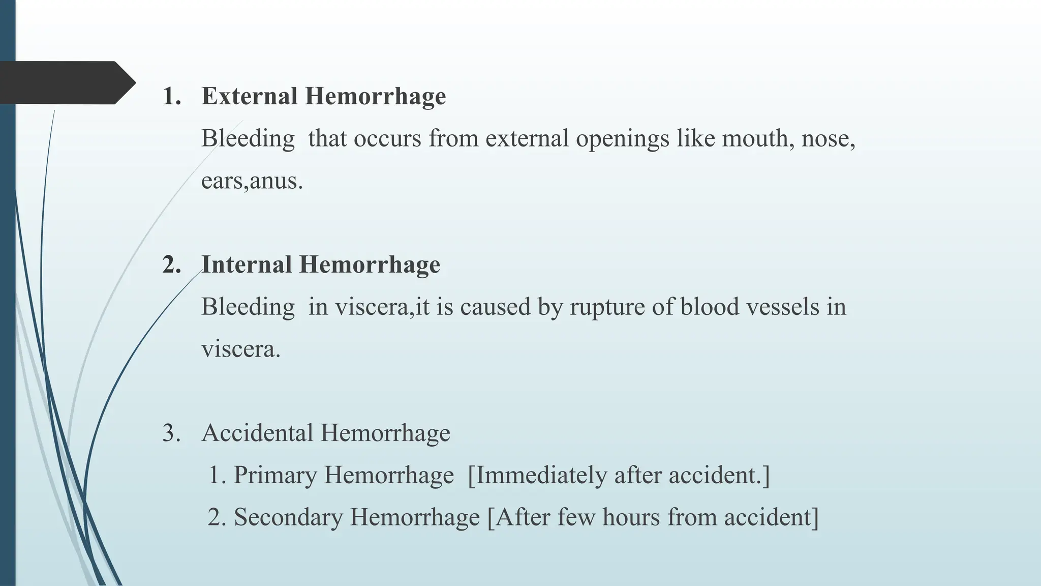 haemorrhage 1-1.pptx types defn classification | PPTX