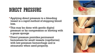 haemorrhage and haemostasis veterinary surgery and radiology.pptx