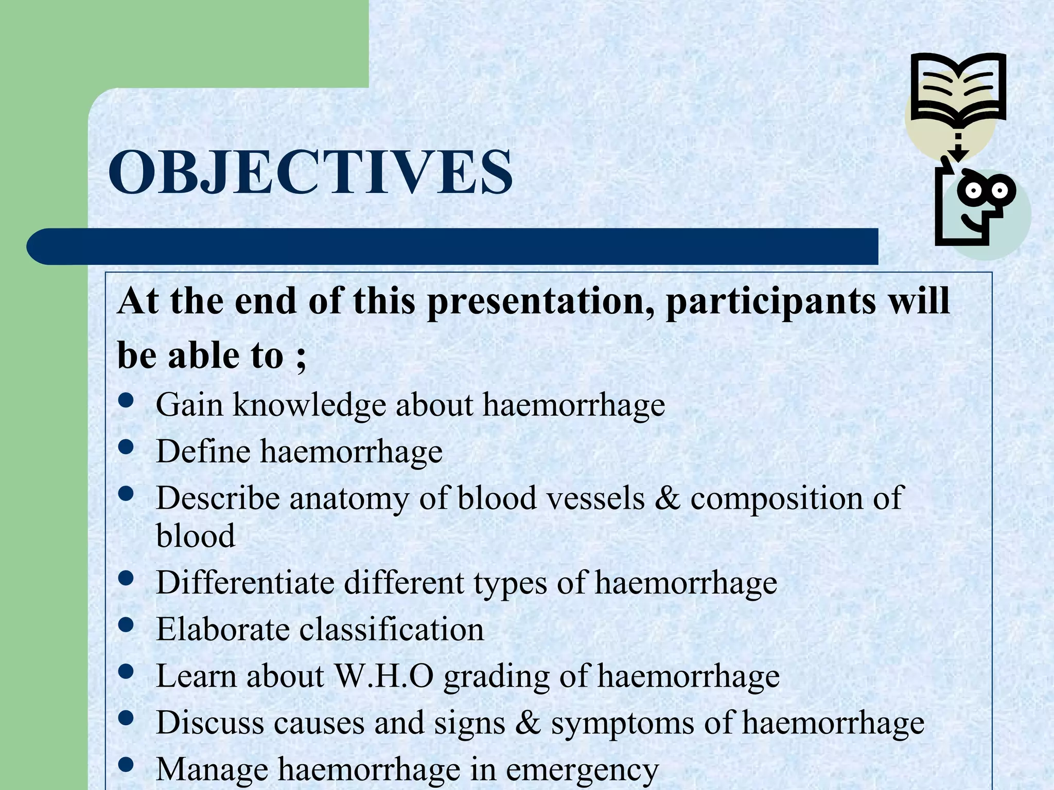 Haemorrhage (original) | PPT