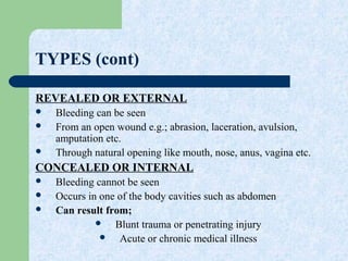 Haemorrhage (original) | PPT