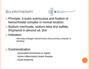 Haemorrhoid | PPTX