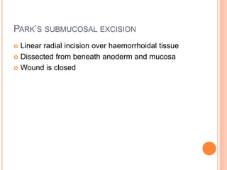 Haemorrhoid | PPTX