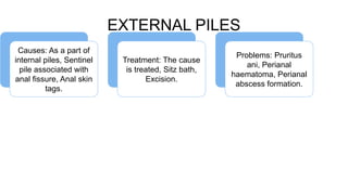 Haemorrhoids medical & surgical management by dr saleem.pptx