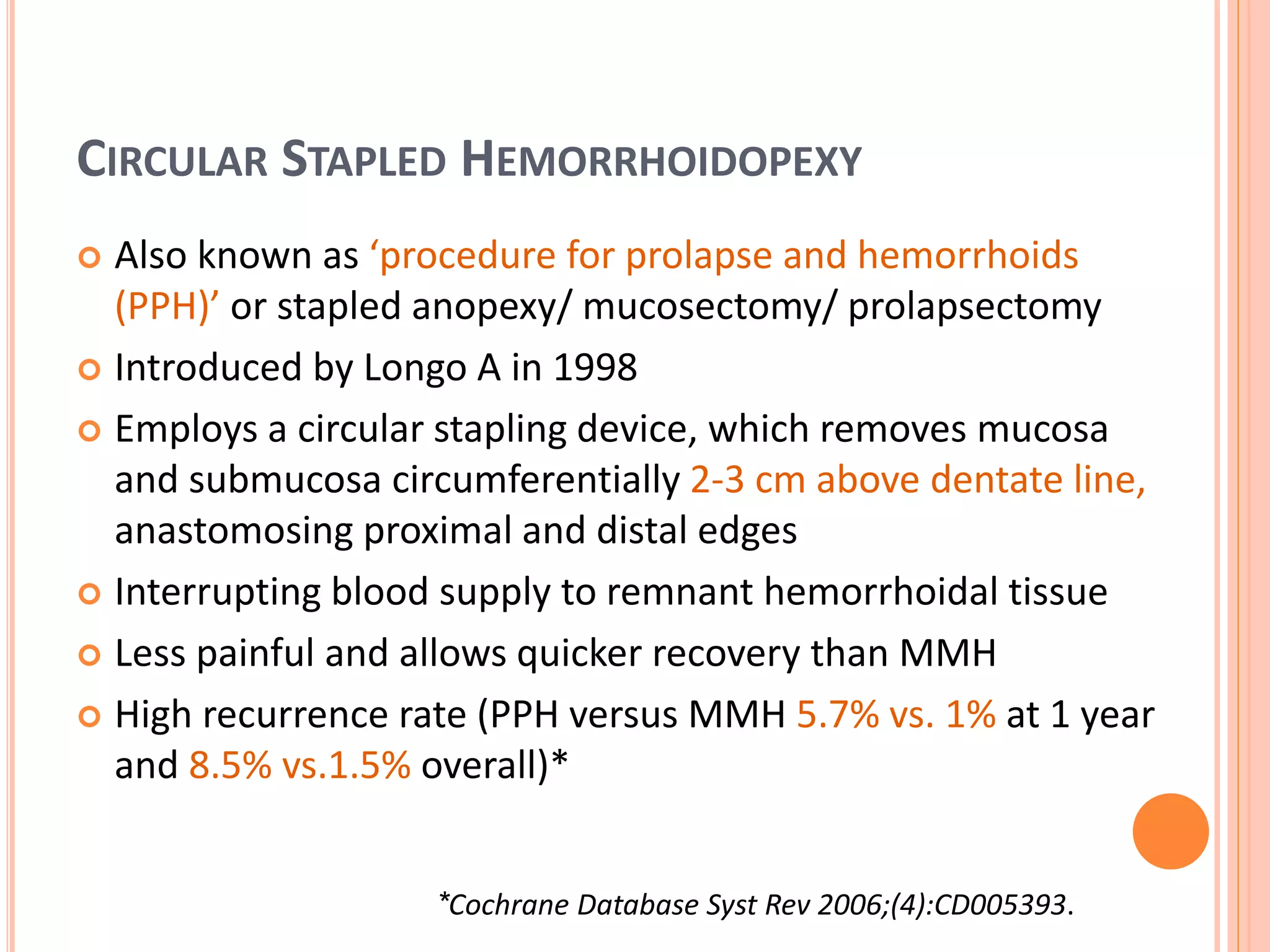 Haemorrhoids | PPTX