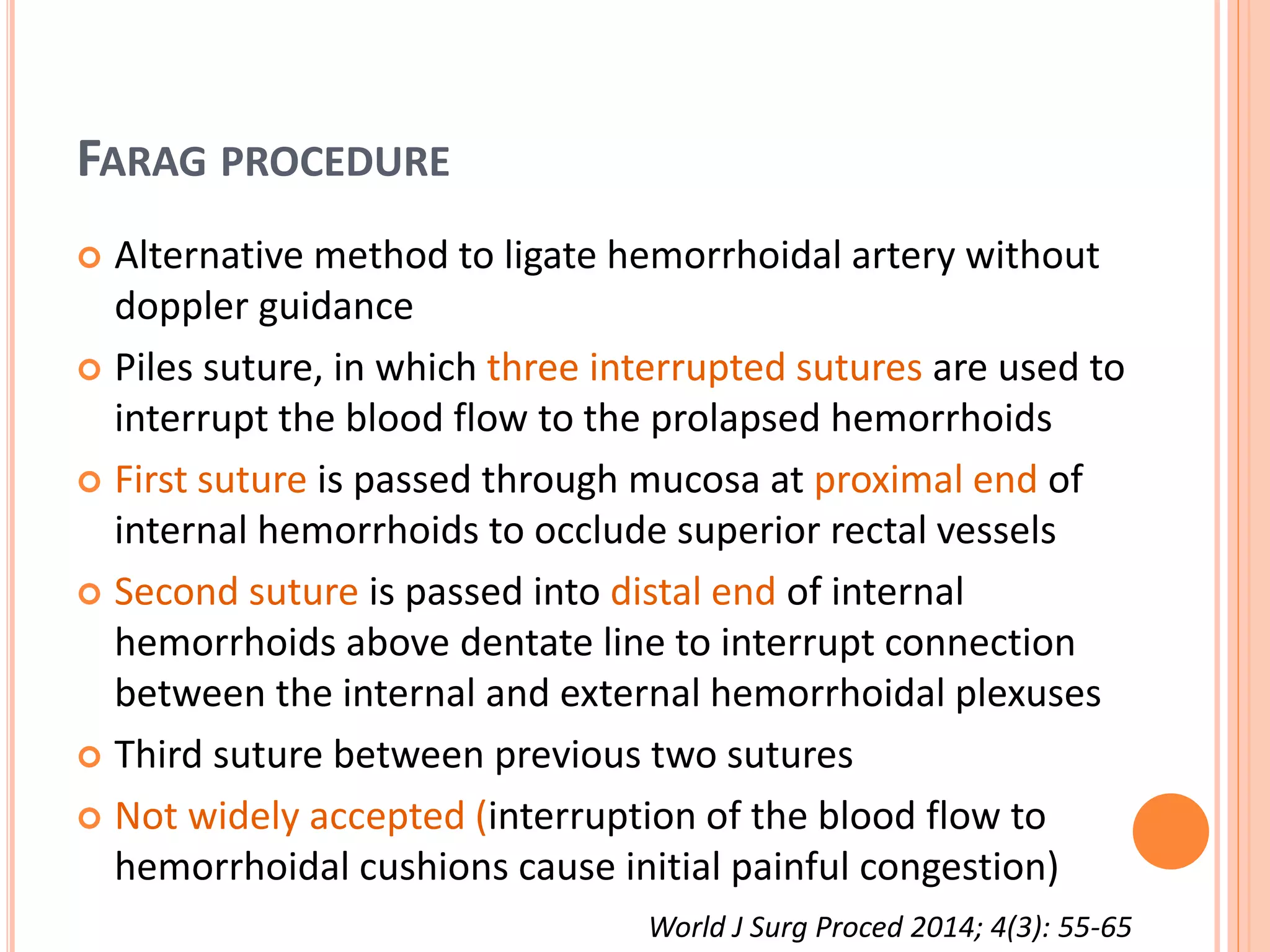 Haemorrhoids | PPTX