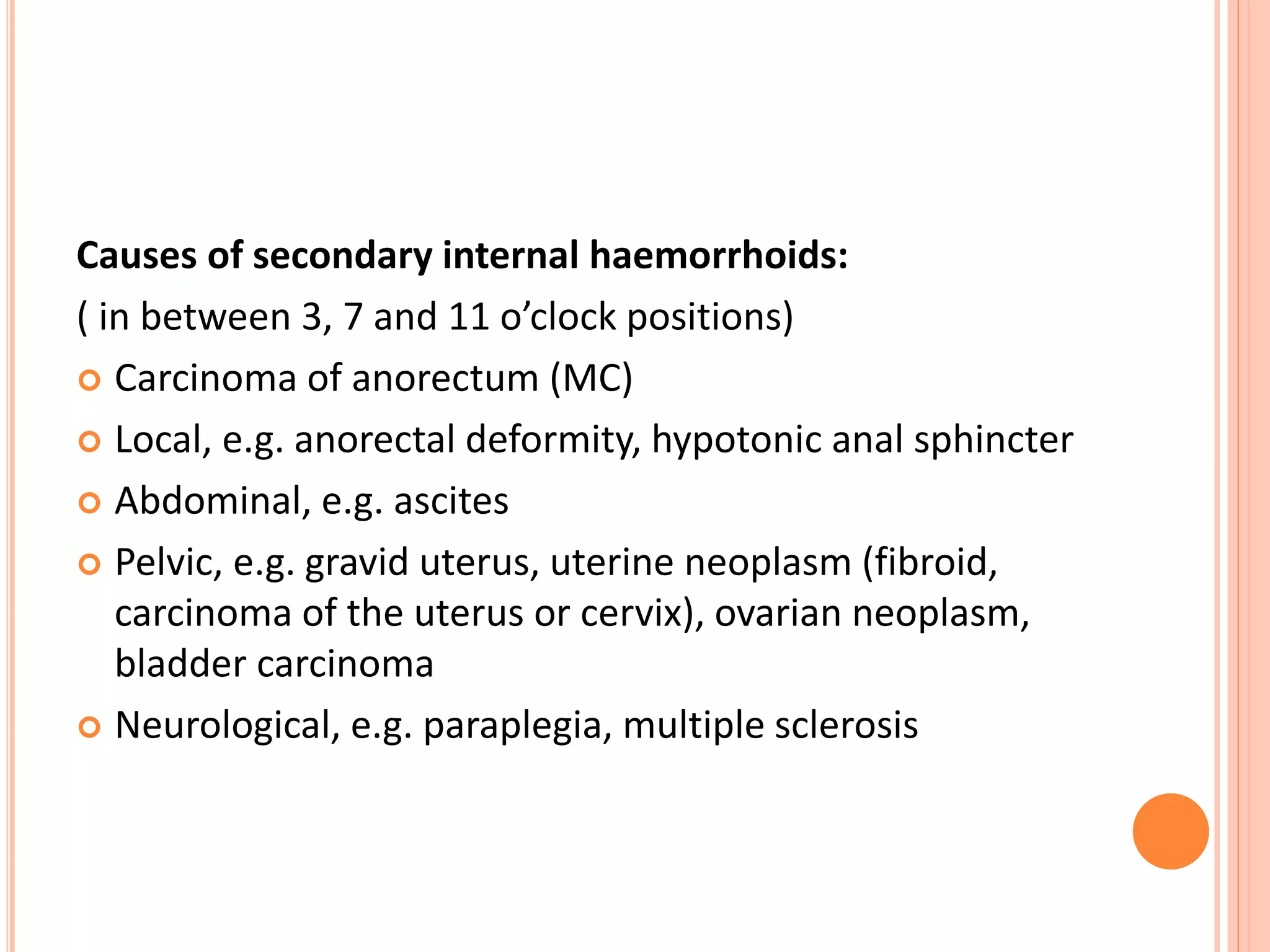 Haemorrhoids | PPTX