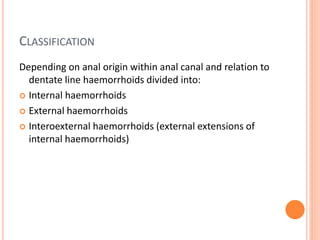 Haemorrhoids | PPTX