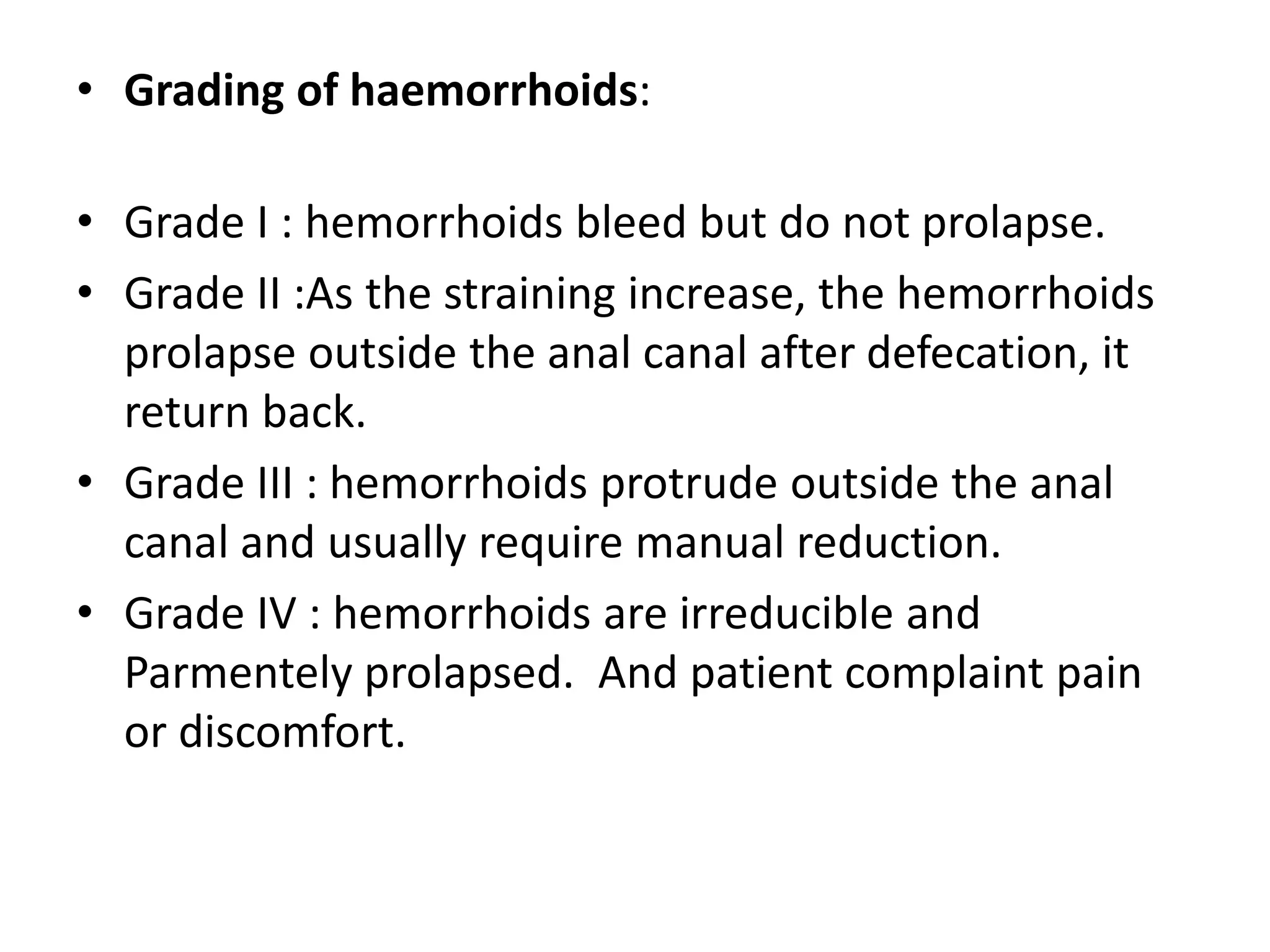 Haemorrhoids | PPTX