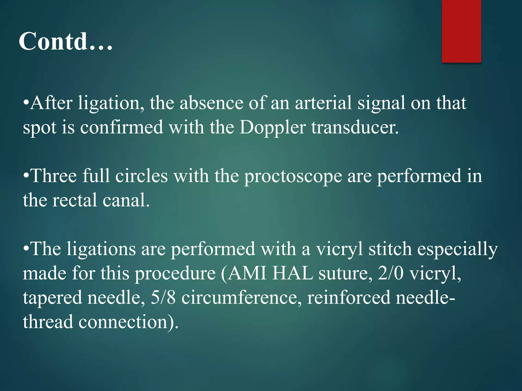 HAEMORRHOIDS Management.pptx