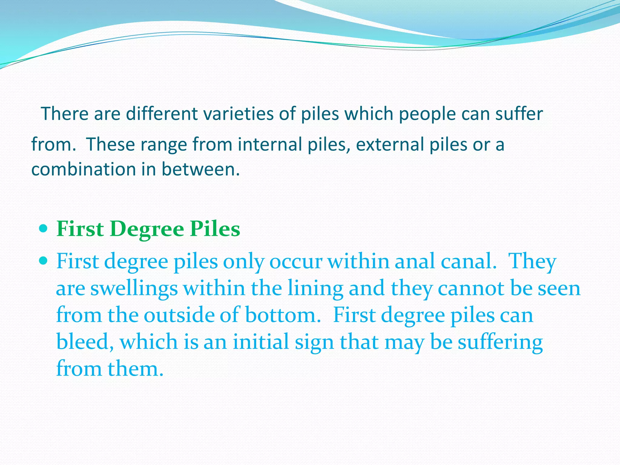 Haemorrhoids (piles) | PPTX