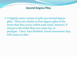 Haemorrhoids (piles) | PPT