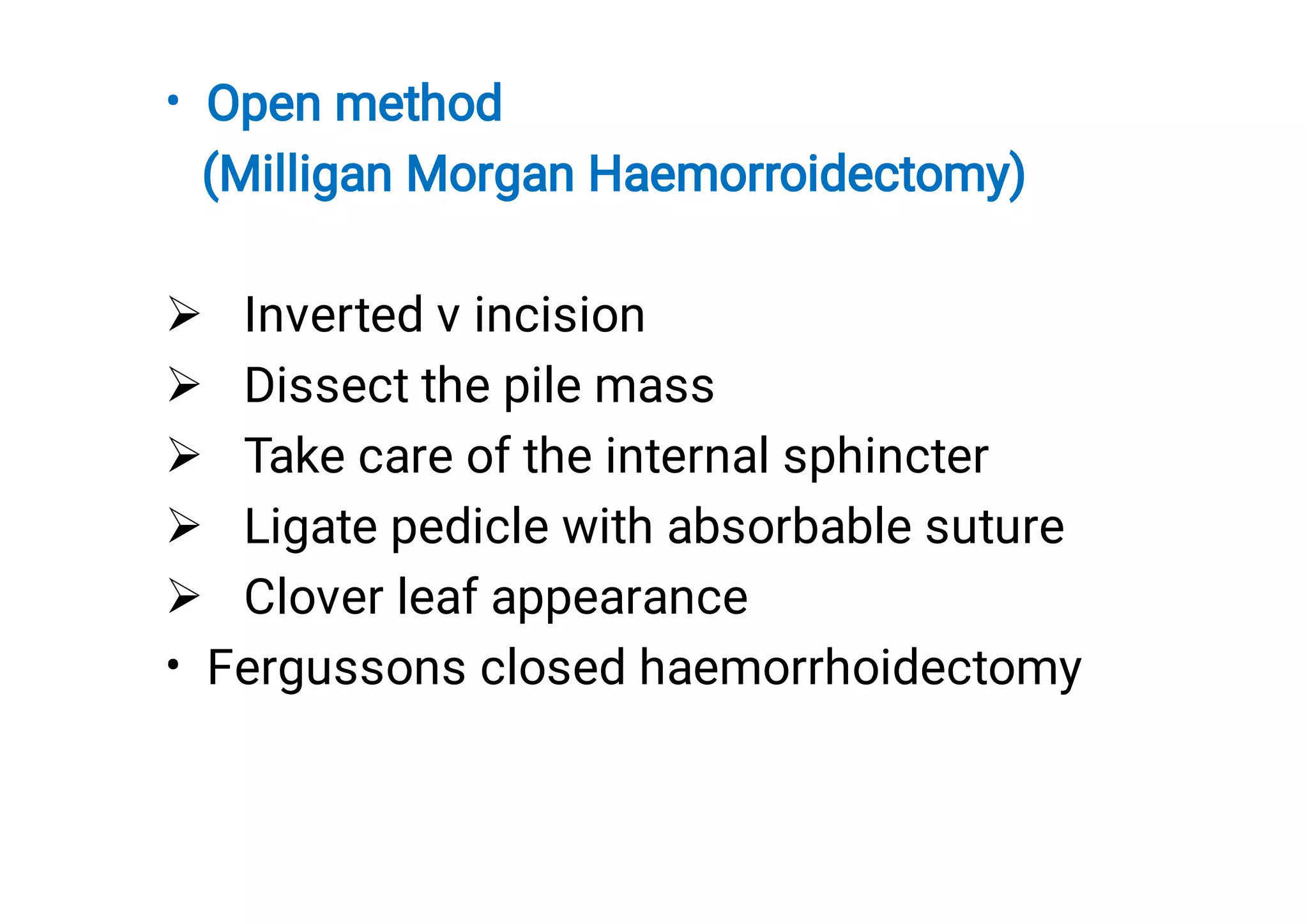 Haemorroids,fissure,fistula in ano | PDF
