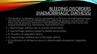 Haemostasis | PPTX