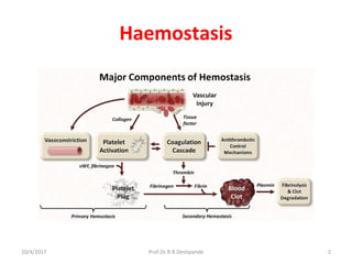 Haemostasis & blood groups | PDF