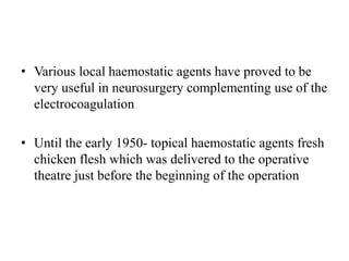 Haemostasis in Neurosurgery.pptx