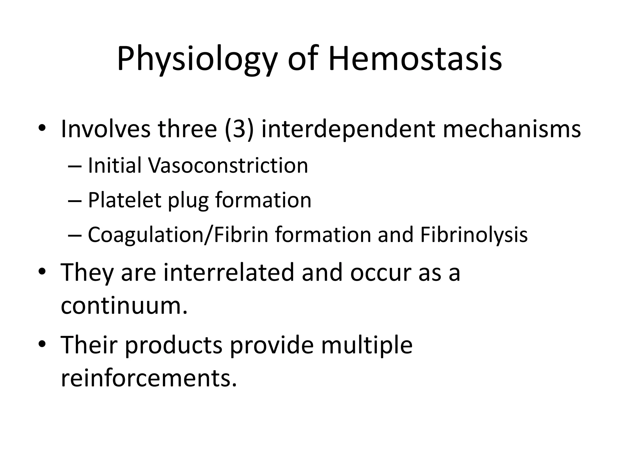 Haemostasis in surgery | PPT