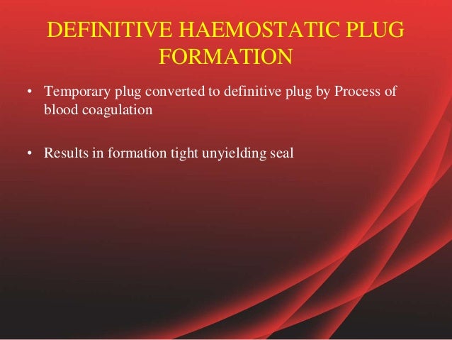 Haemostasis in dentistry | PPT