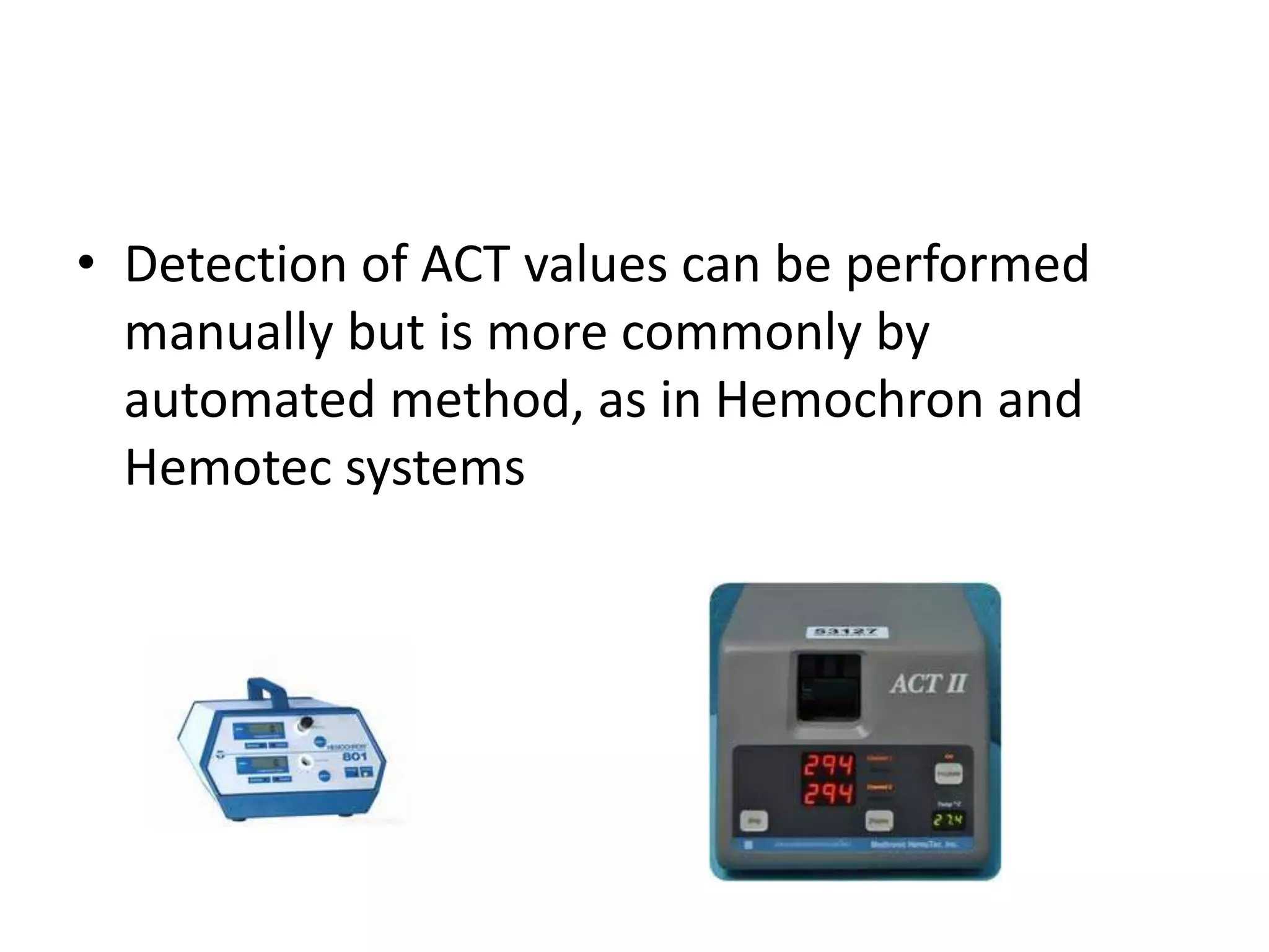 Haemostatic monitoring during cardio bypass | PPT