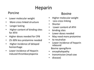 Haemostatic monitoring during cardio bypass | PPT