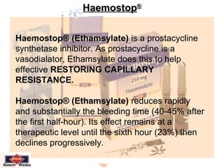 Haemostop dental | PPT