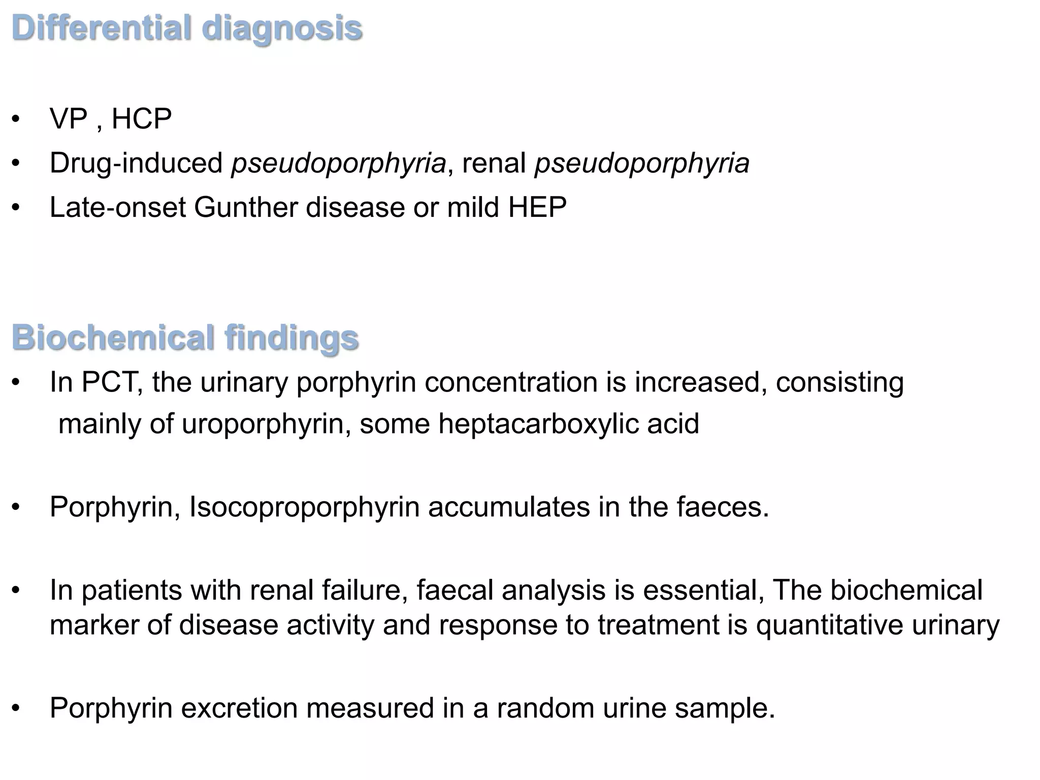 Haem synthesis and porphyria | PPTX
