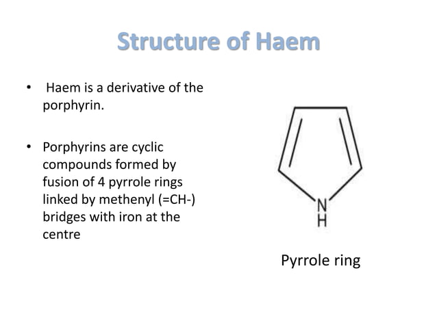 Haem synthesis and porphyria | PPTX | Blood Disorders | Diseases and ...