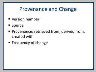 Dataset description using the W3C HCLS standard | PPTX | Databases | Computer Software and ...