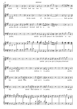 Haendel messiah-vocal-keyboard | PDF