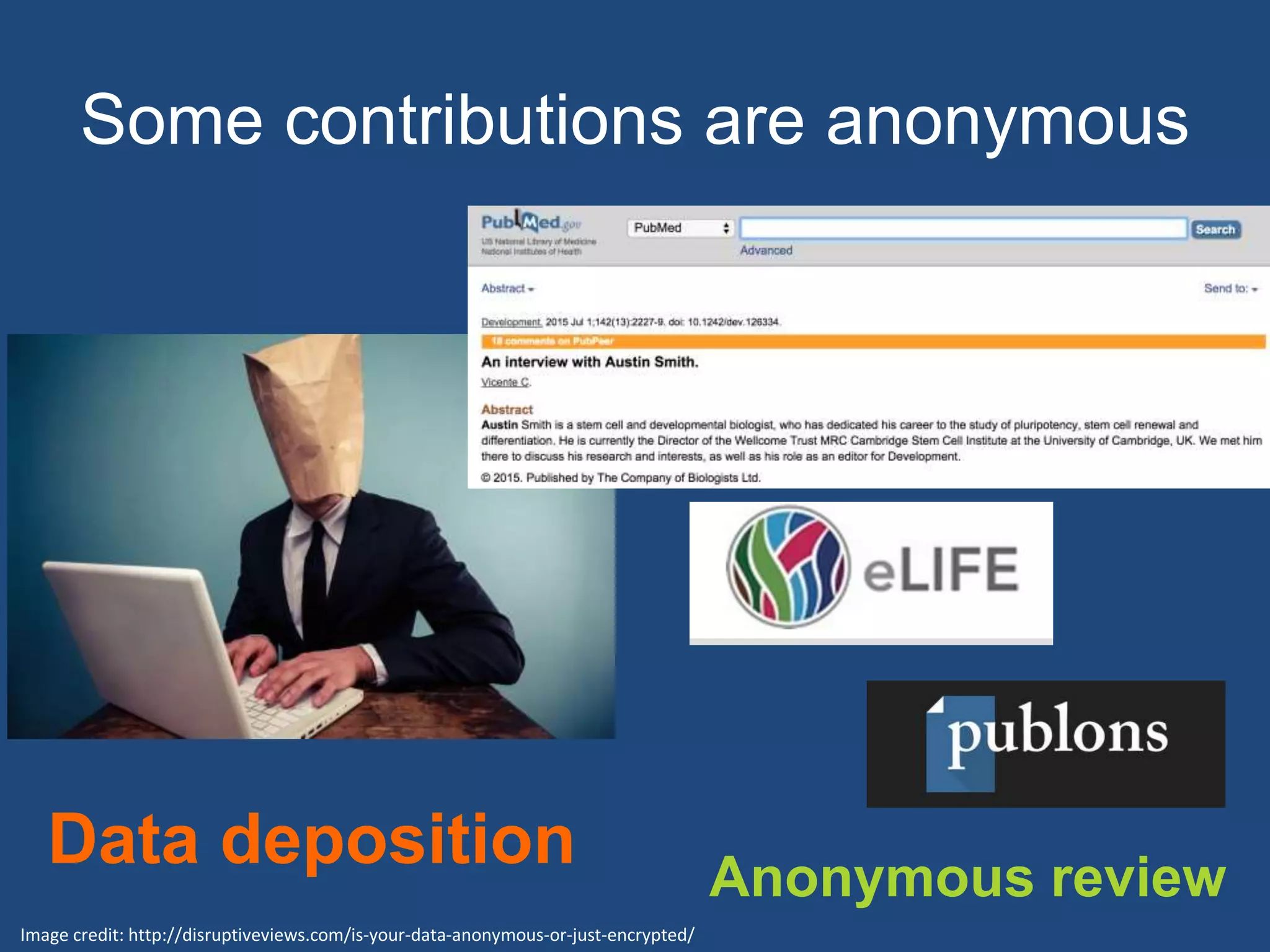 Credit where credit is due: acknowledging all types of contributions | PPT