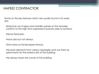 Hafeez contracter | PPTX