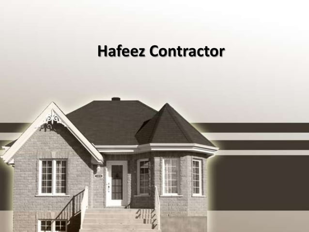 Hafeez Contractor An Indian Architect | PPTX | Developmental Sites ...