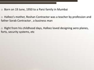 Hafeez Contractor An Indian Architect | PPTX