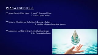 NSS_Report water conservations tools and techniques | PPTX