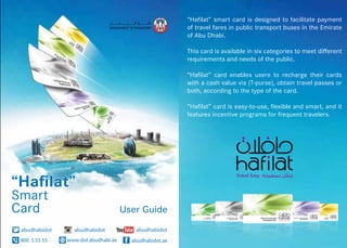 Abu Dhabi Hafilat Card - Bus Transport | PDF