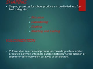 natural rubber composite | PPTX