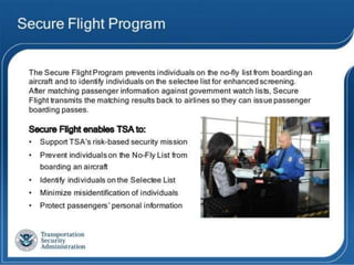 AIRPORT SECURITY | PPTX