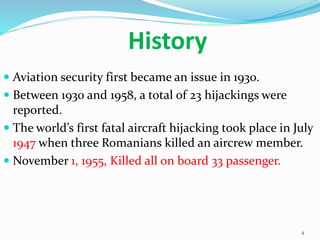 AIRPORT SECURITY | PPTX