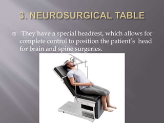 Operation theater table.pptx| OPERATION THETER TABLE | PPTX
