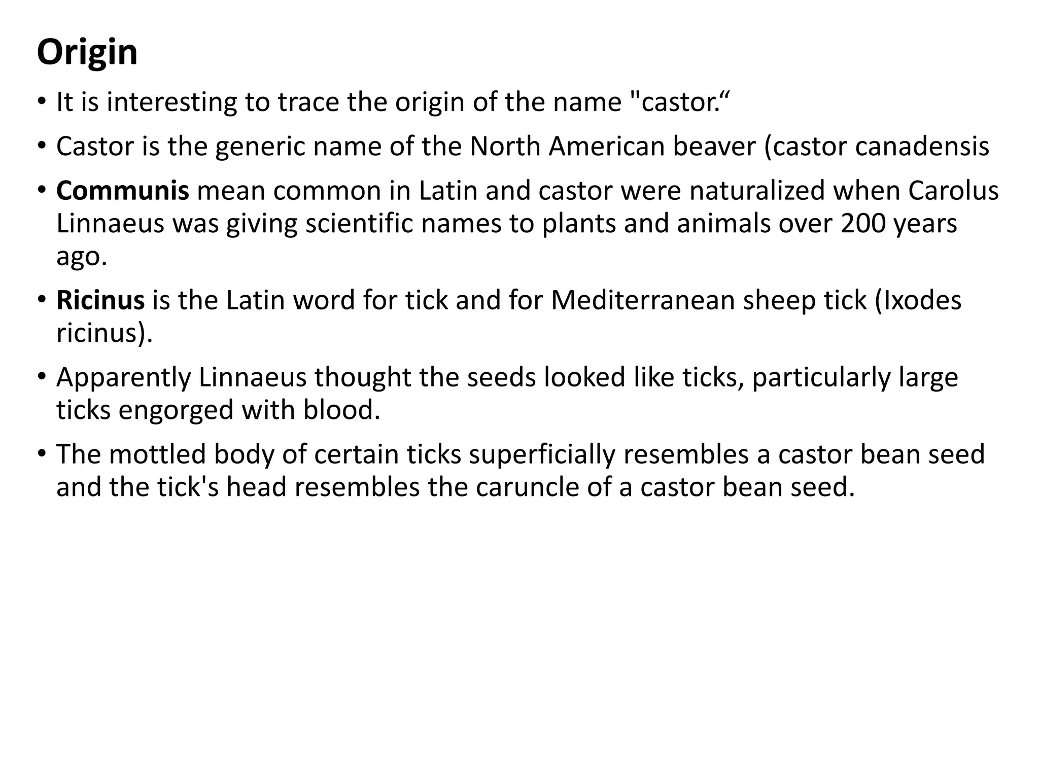 Production Technology of castor bean | PPTX